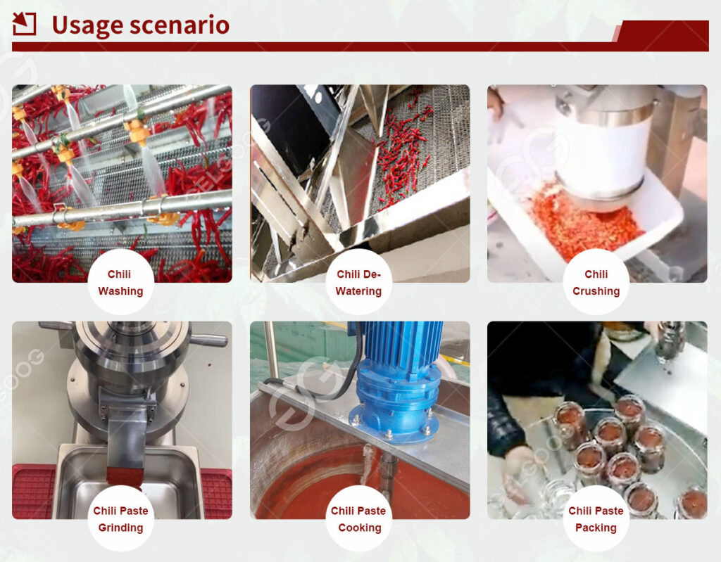 Industrial Hot Chili Sauce Processing Production Line