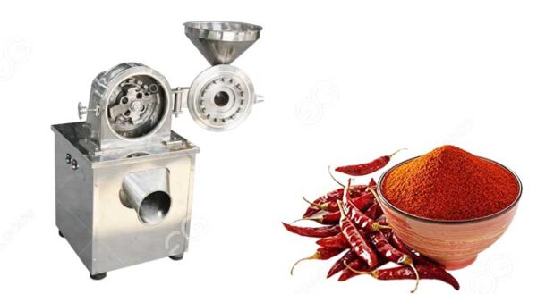 Commercial Chilli Grinding Pulverizer Machine Red Chili Powder