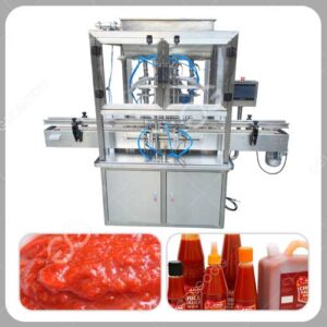 Fully Automatic 100-5000ml Hot Sauce Bottling Machine